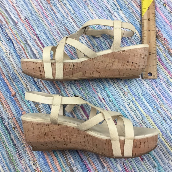 Eileen Fisher | Shoes | New Eileen Fisher Array Core Sandals Bone Matte ...